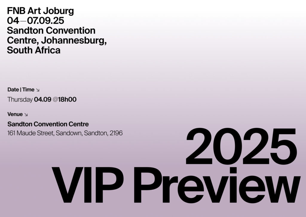 VIP Preview Night 2025 - Art Joburg Events
